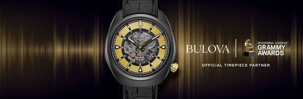 Bulova Octava Black Crystal Stainless Steel Watch | Bulova